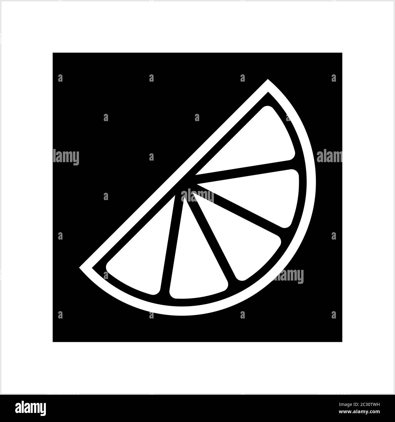 Lemon Icon, Lemon Vector Art Illustration Stock Vector Image & Art - Alamy