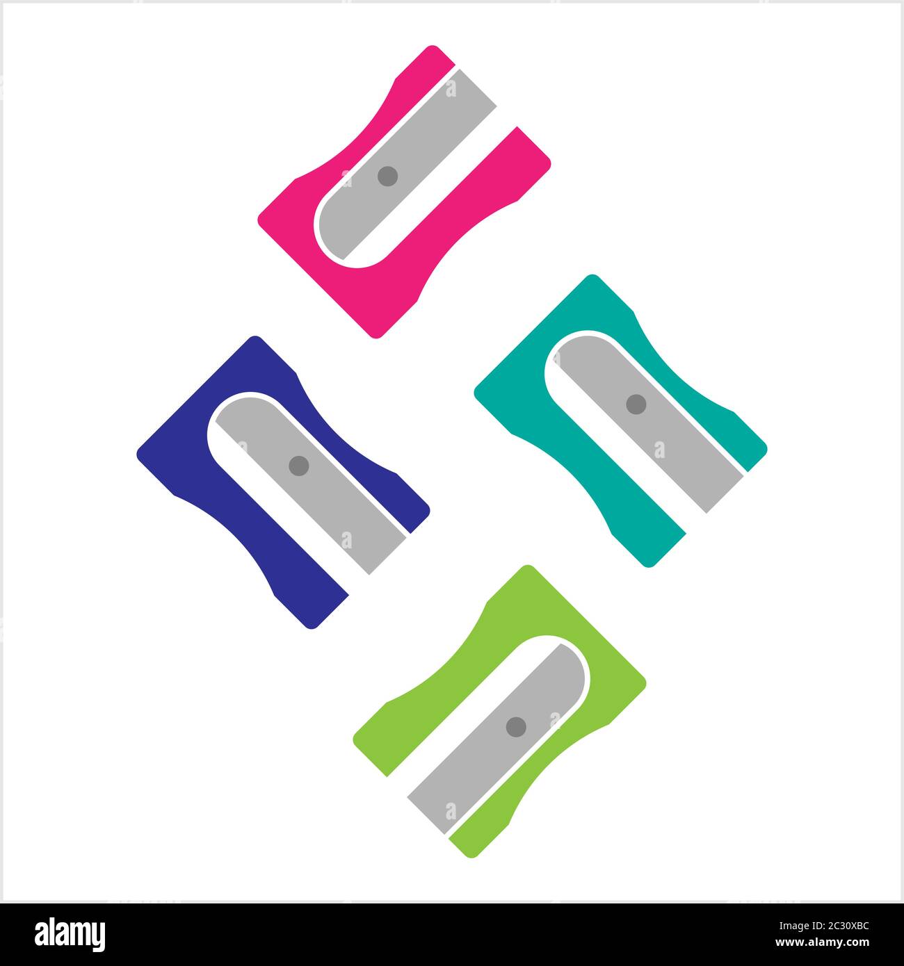 Pencil Sharpener Icon, Sharpener Vector Art Illustration Stock Vector ...
