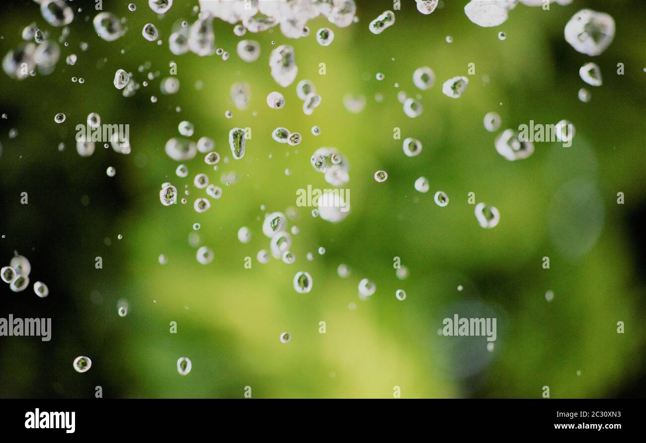 splash of waterdrops ,water fly levitate in the air image Stock Photo ...