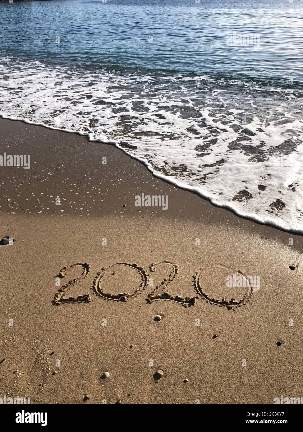 Happy 2020 hi-res stock photography and images - Alamy