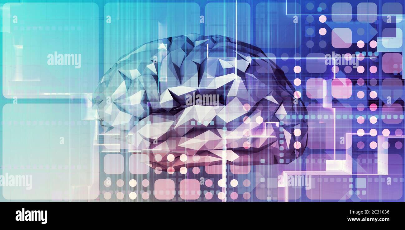 Brain Processor of a Human Mind and Memory Concept Stock Photo - Alamy