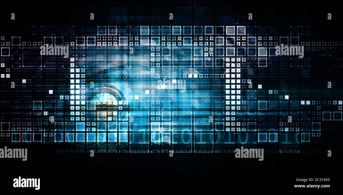 Business Growth as a Abstract Presentation Art Stock Photo - Alamy