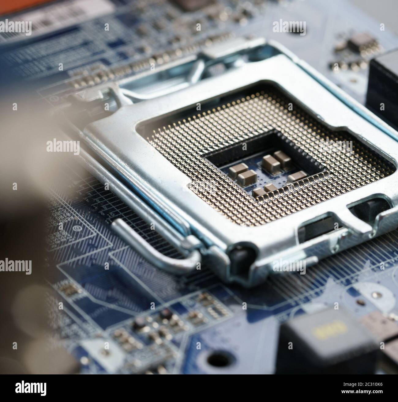 Connector for the CPU to the motherboard Stock Photo - Alamy