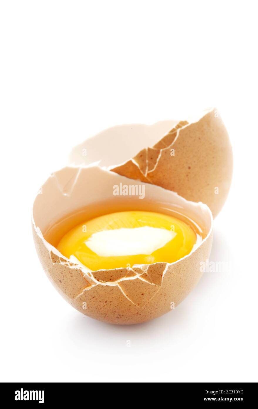 Open egg Cut Out Stock Images & Pictures - Alamy