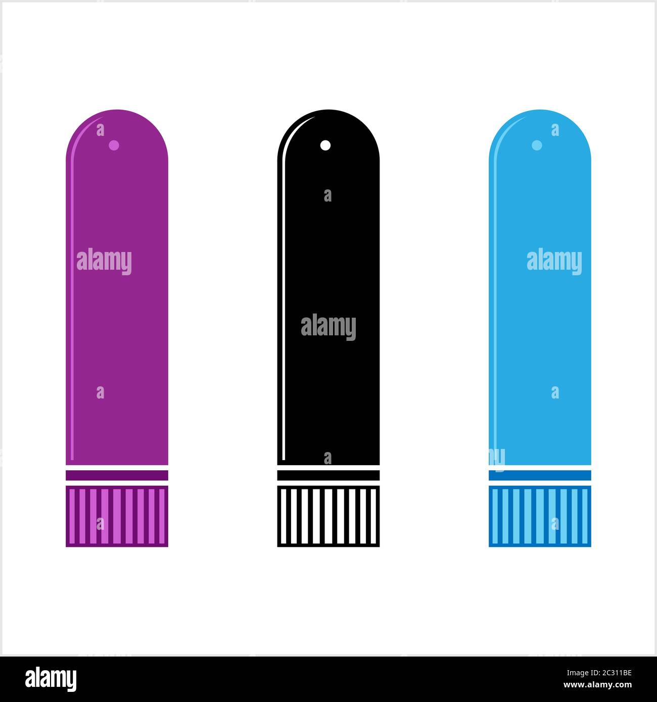 Inhaler Icon, Inhalator Icon, Breathing Inhaler Vector Art Illustration ...