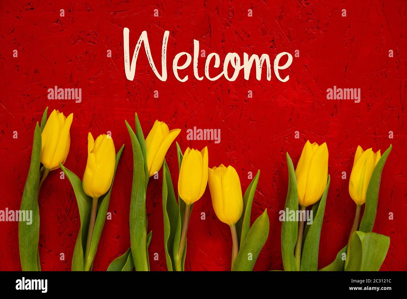 Spring Welcome Slide