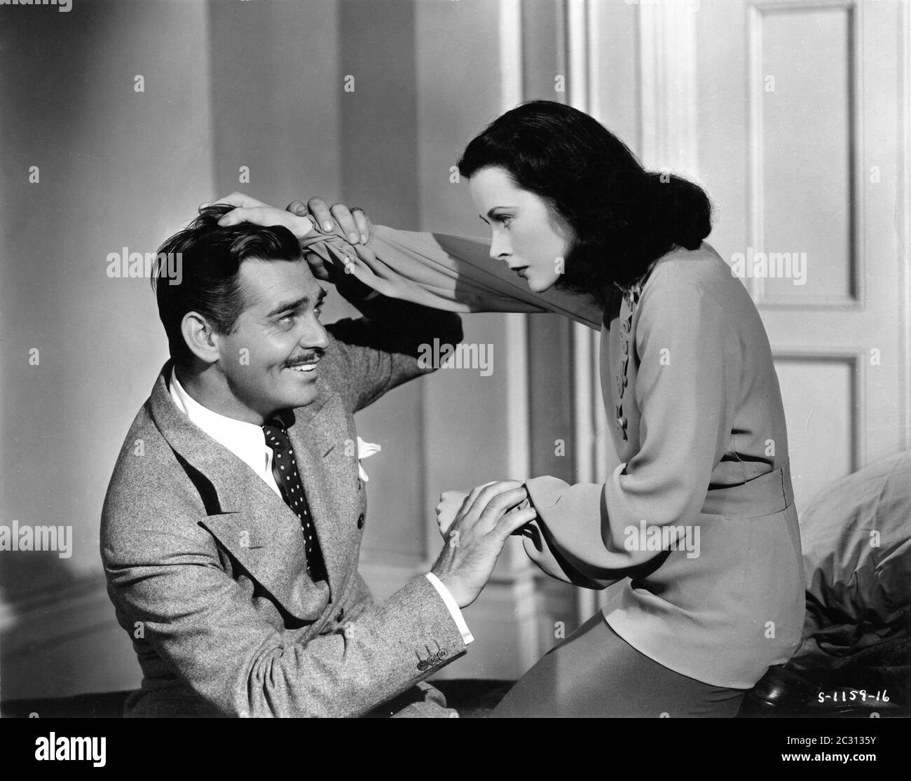 CLARK GABLE and HEDY LAMARR Publicity Portrait by CLARENCE SINCLAIR ...