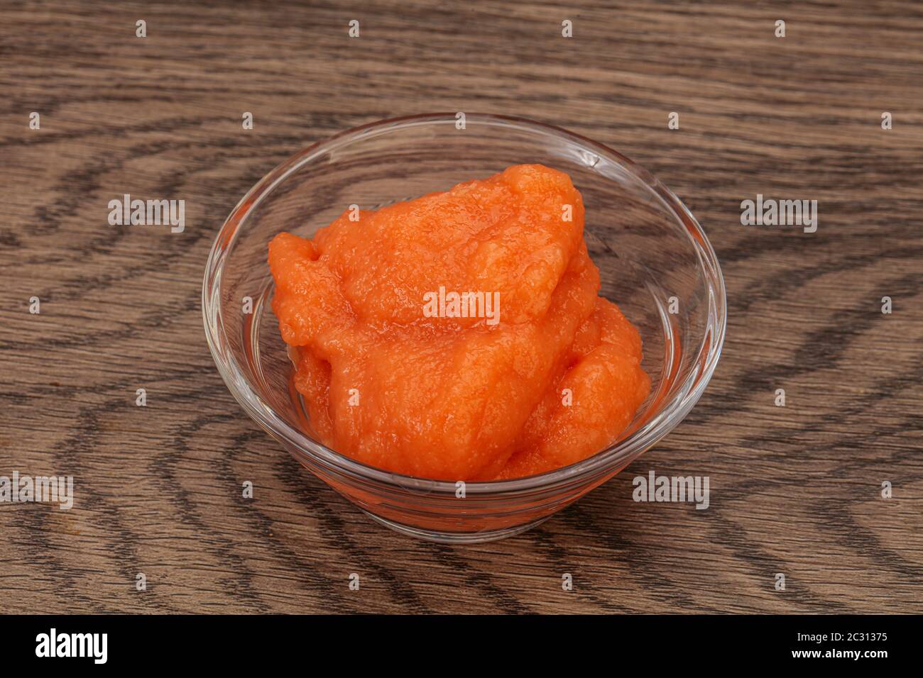 Cod fish roe snack in the bowl Stock Photo - Alamy