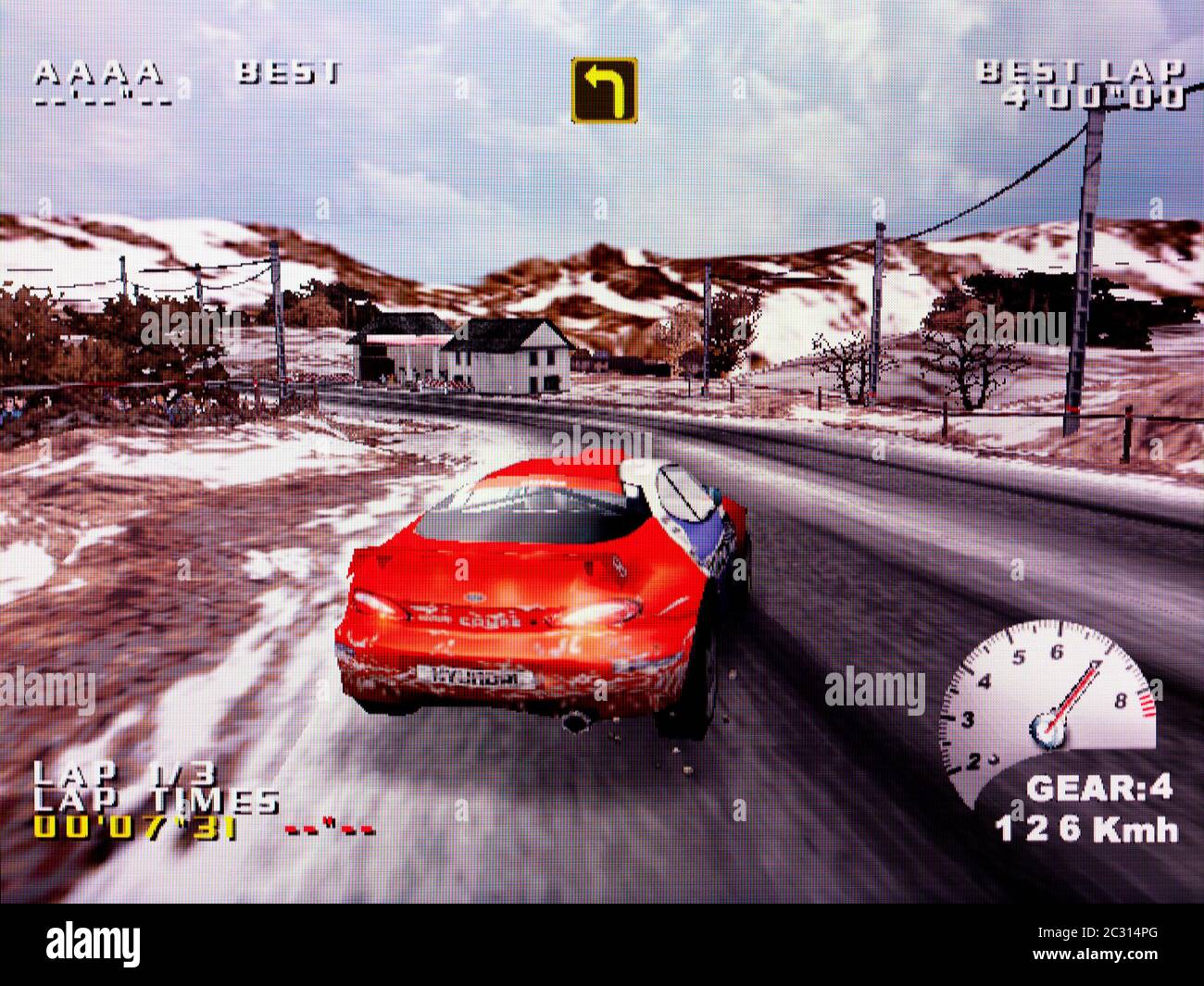 V-Rally 2 Expert Edition - Sega Dreamcast Videogame - Editorial use only Stock Photo - Alamy