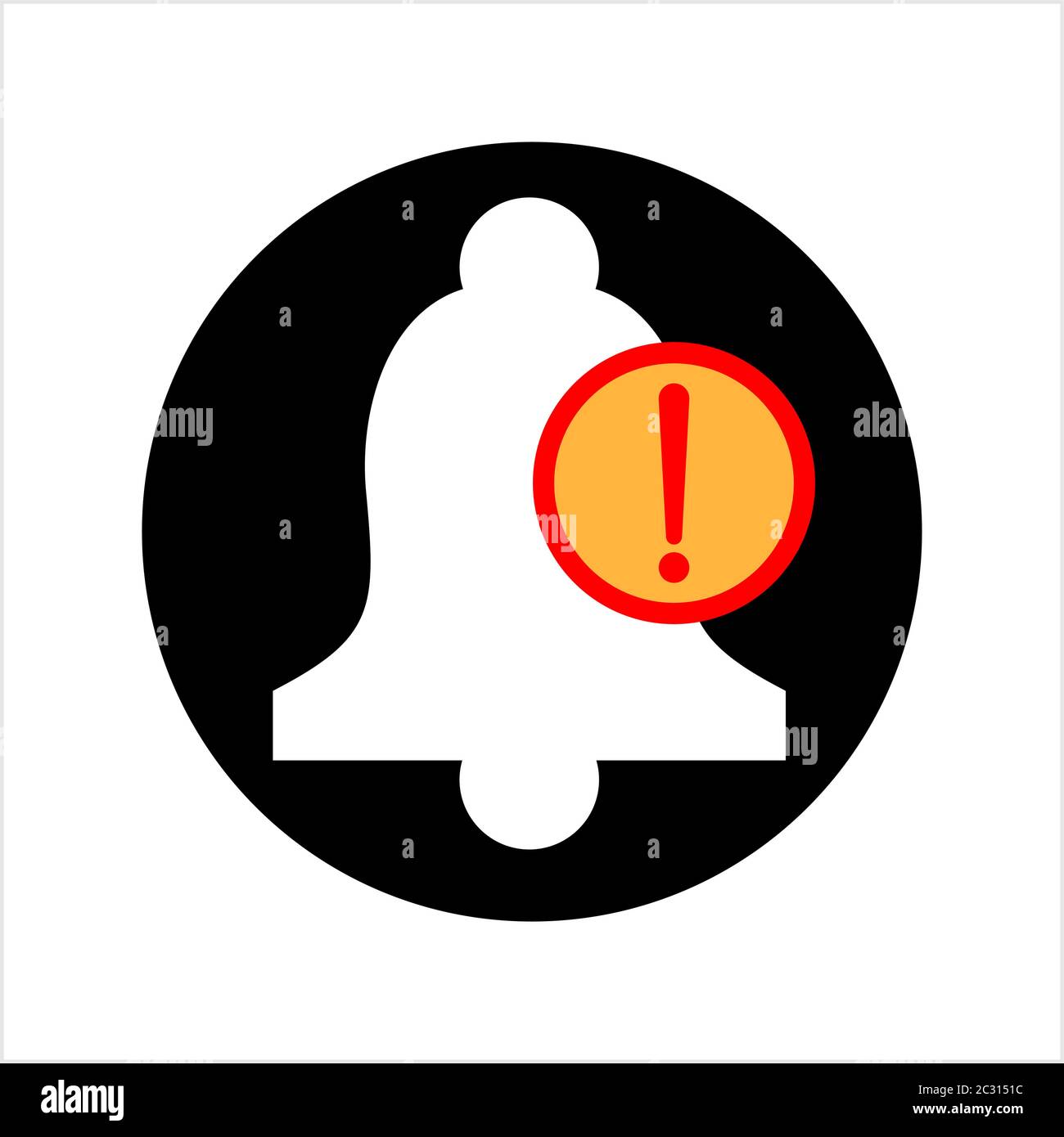 Alert Icon, Notification Icon Vector Art Illustration Stock Vector ...