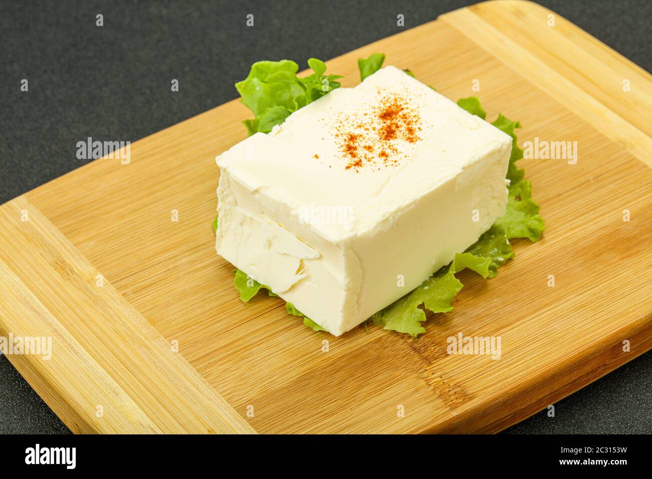 Greek traditional soft feta dairy cheese Stock Photo - Alamy