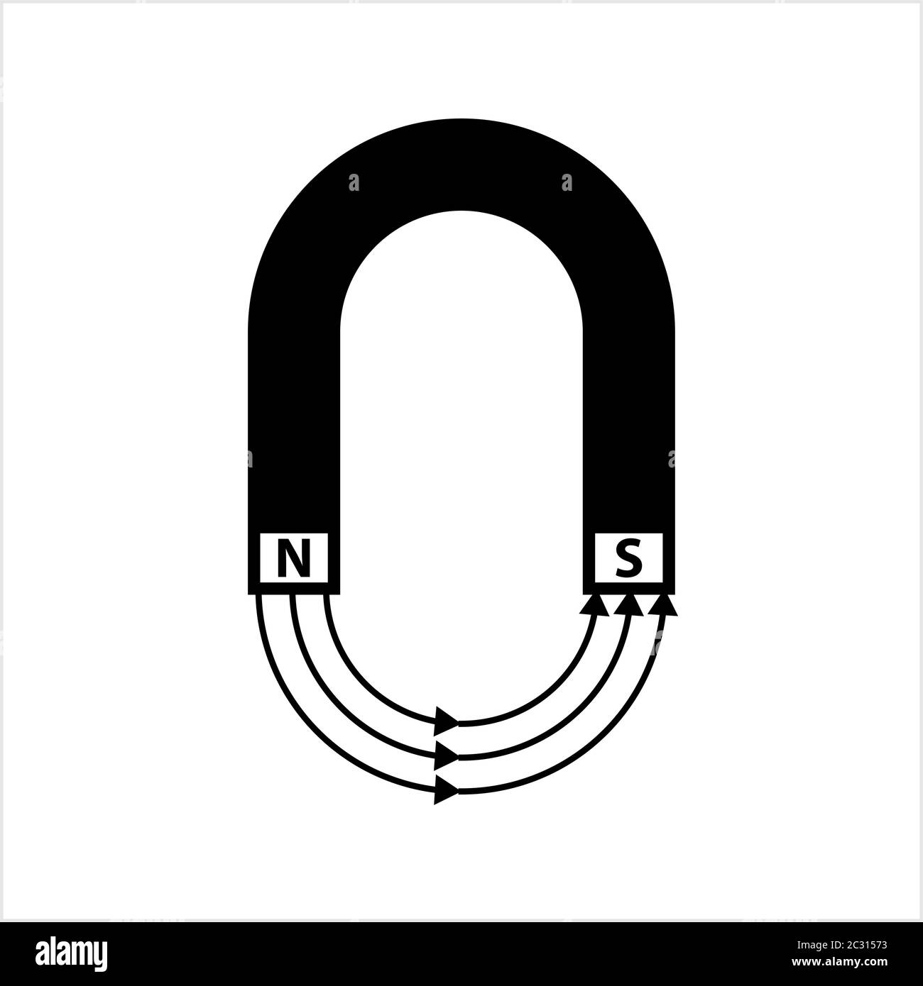 Magnetism clip art Stock Vector Images - Alamy