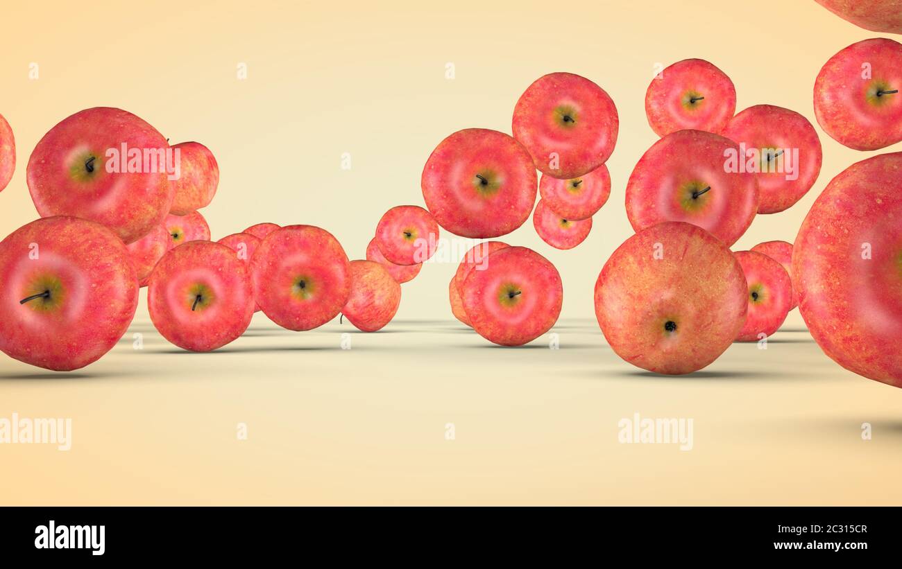 Animation fruit background hi-res stock photography and images - Alamy