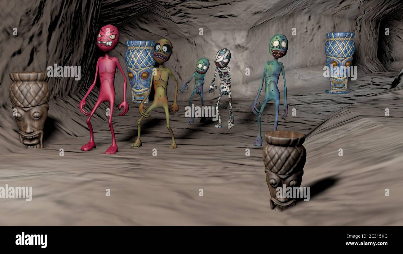 Monster cave hi-res stock photography and images - Alamy