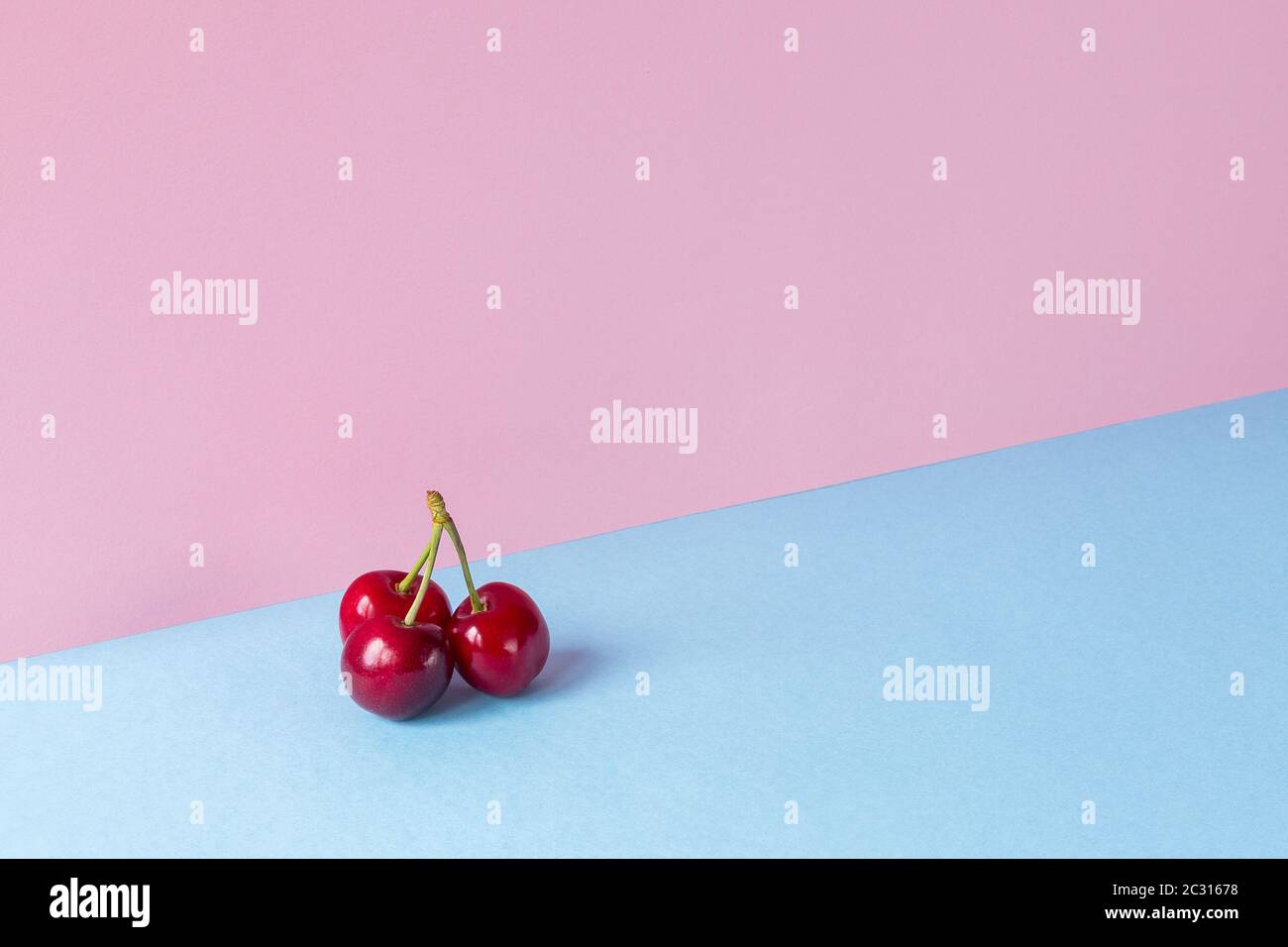 Cherry minimalist art hi-res stock photography and images - Alamy
