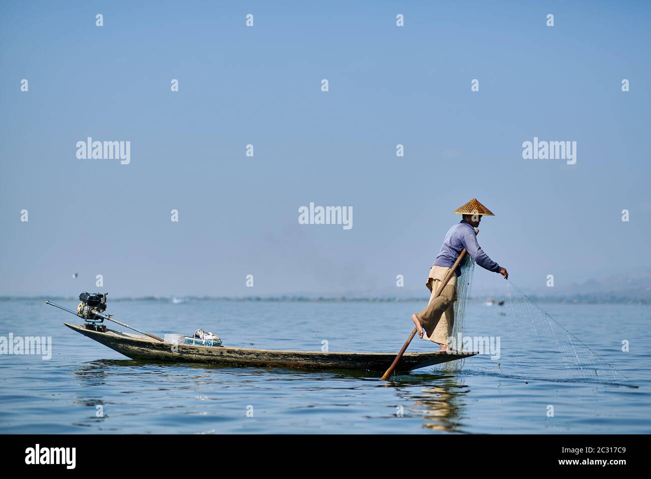 Fisher man on boat hi-res stock photography and images - Alamy