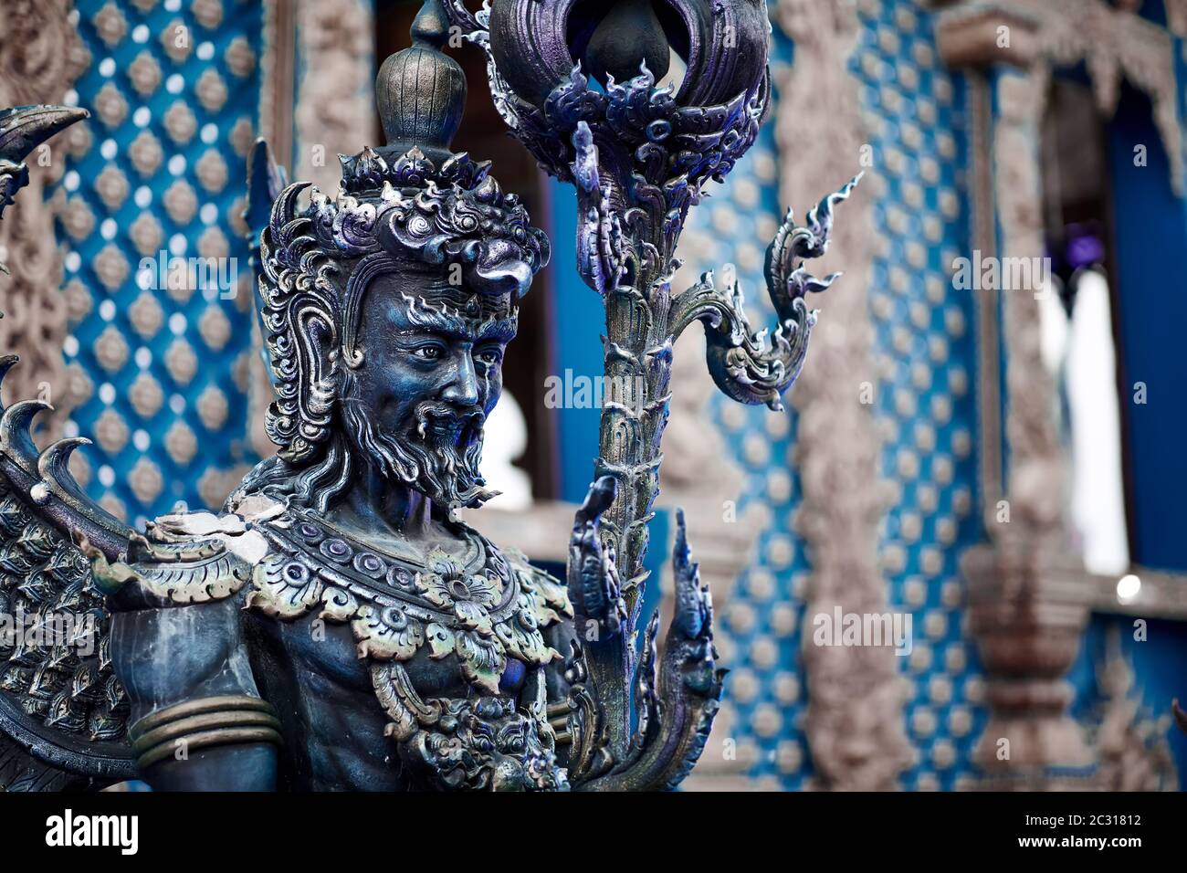 Blue temple hi-res stock photography and images - Alamy