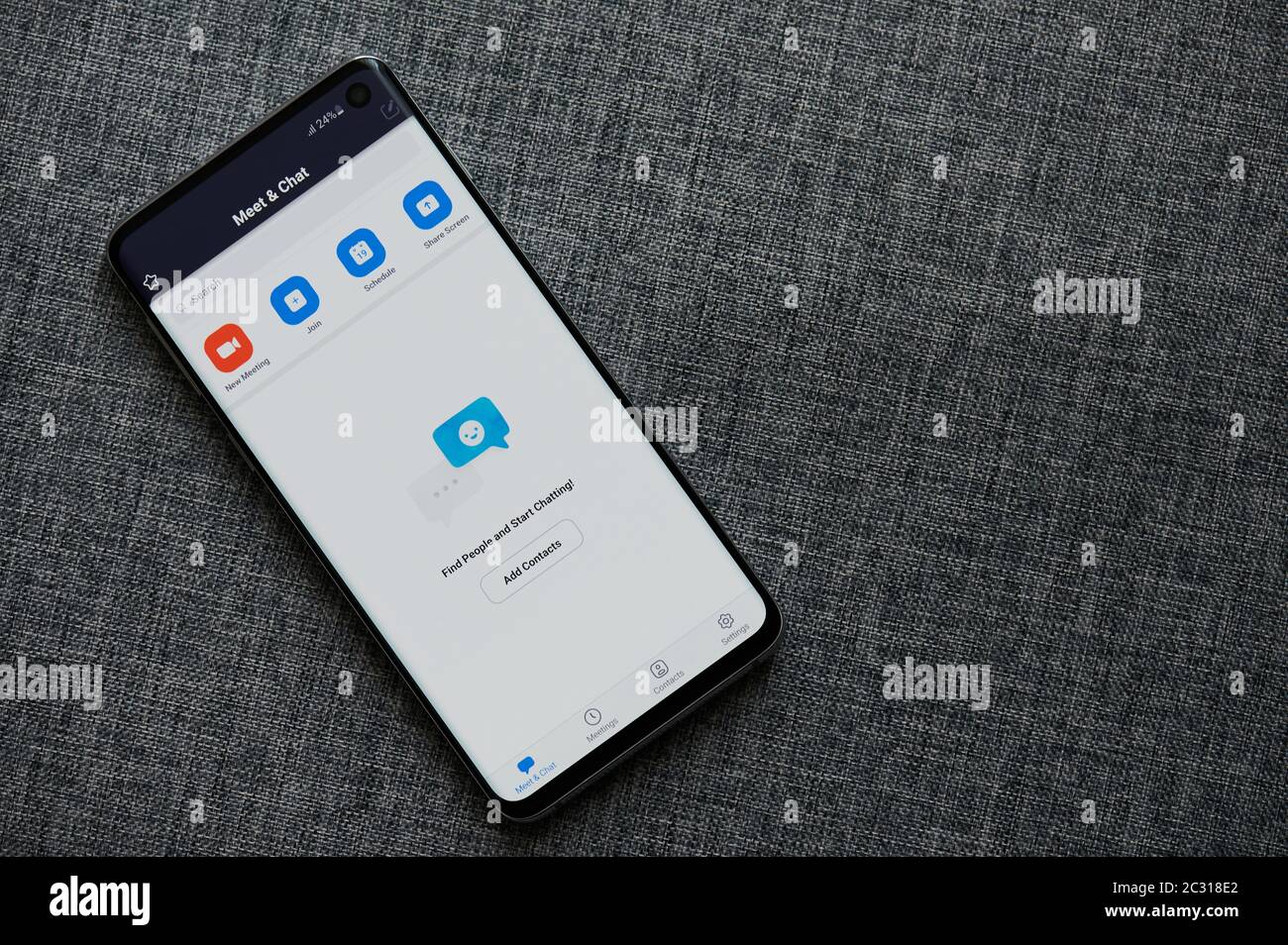 Chat interface hi-res stock photography and images - Alamy