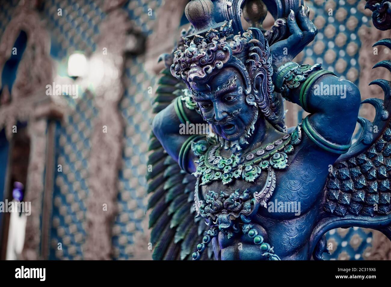 Buddhist temple angel hi-res stock photography and images - Alamy