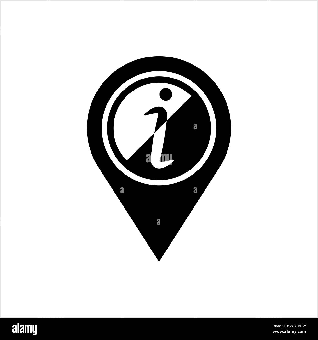 Location Pin Icon Information Vector Art Illustration Stock Vector ...