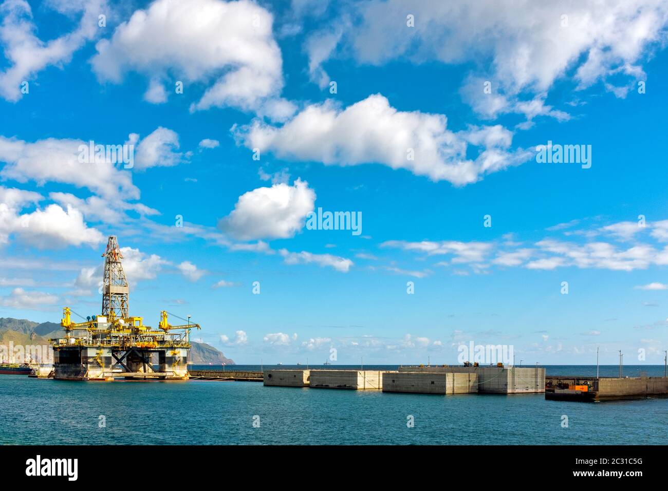 Port of santa cruz hi-res stock photography and images - Alamy