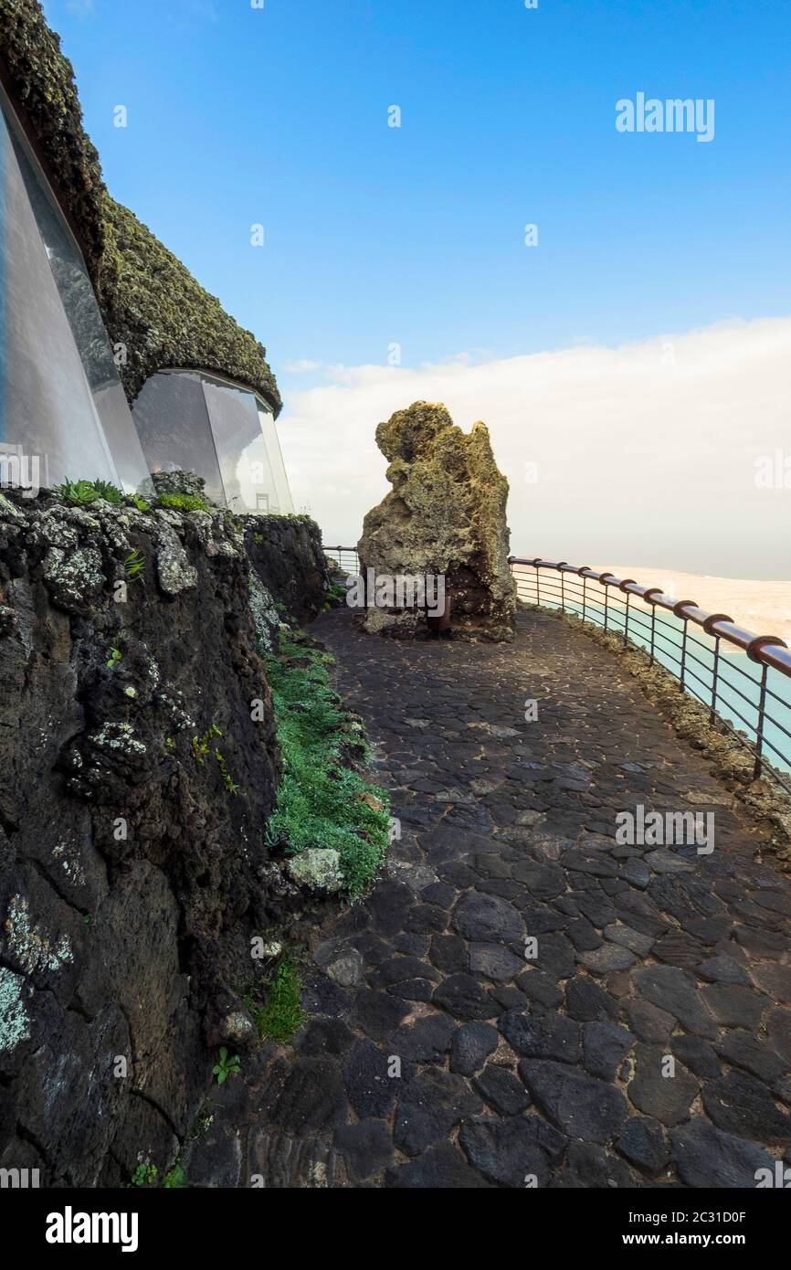 Spain, Canary Islands, Lanzarote / Mirador del Rio created by CÃ©sar ...