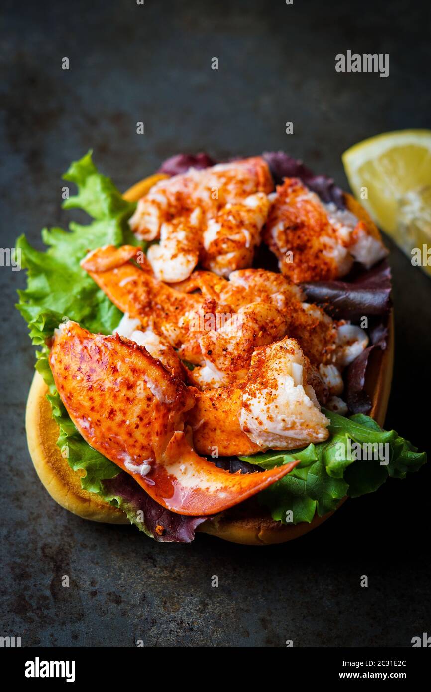 Lobster Roll High Resolution Stock Photography and Images - Alamy