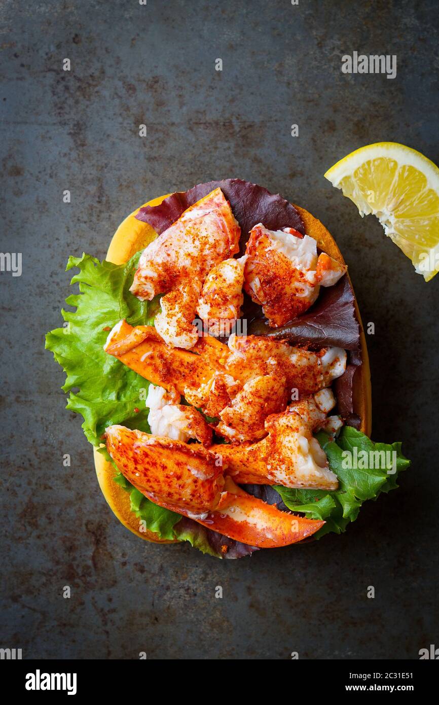 Lobster Roll High Resolution Stock Photography and Images - Alamy