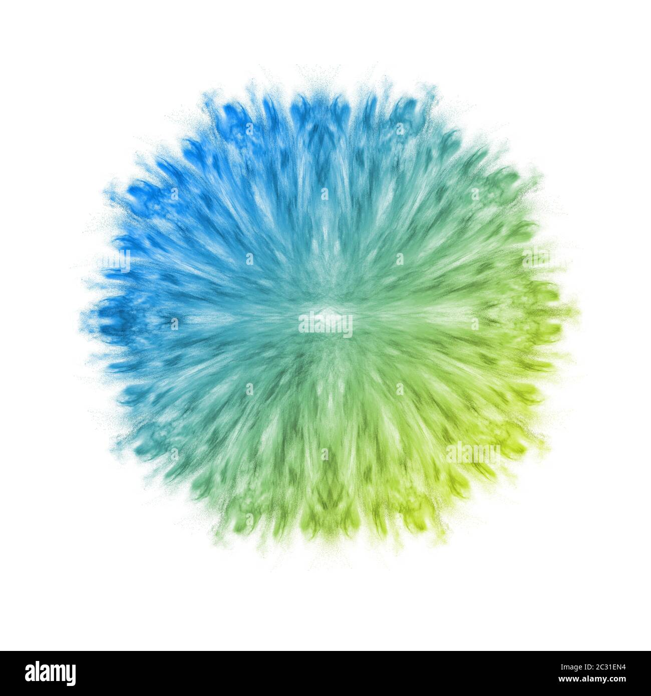 Flower color explosion Cut Out Stock Images & Pictures - Alamy