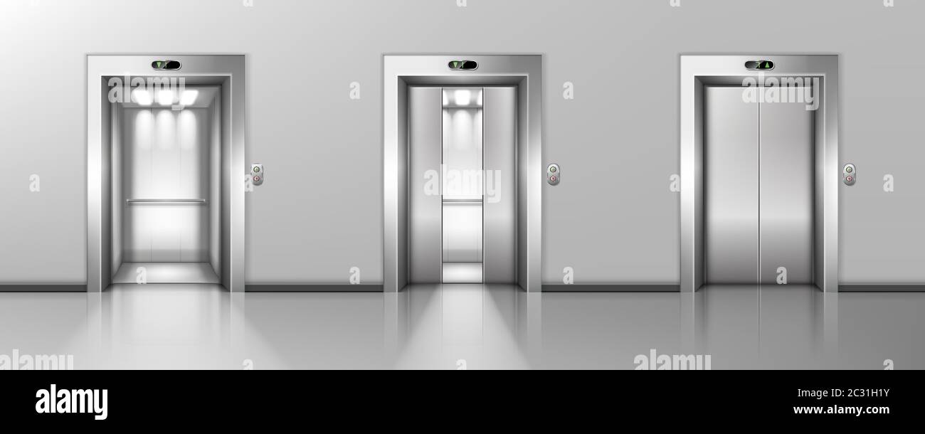 Buttons in elevator floor Stock Vector Images - Alamy