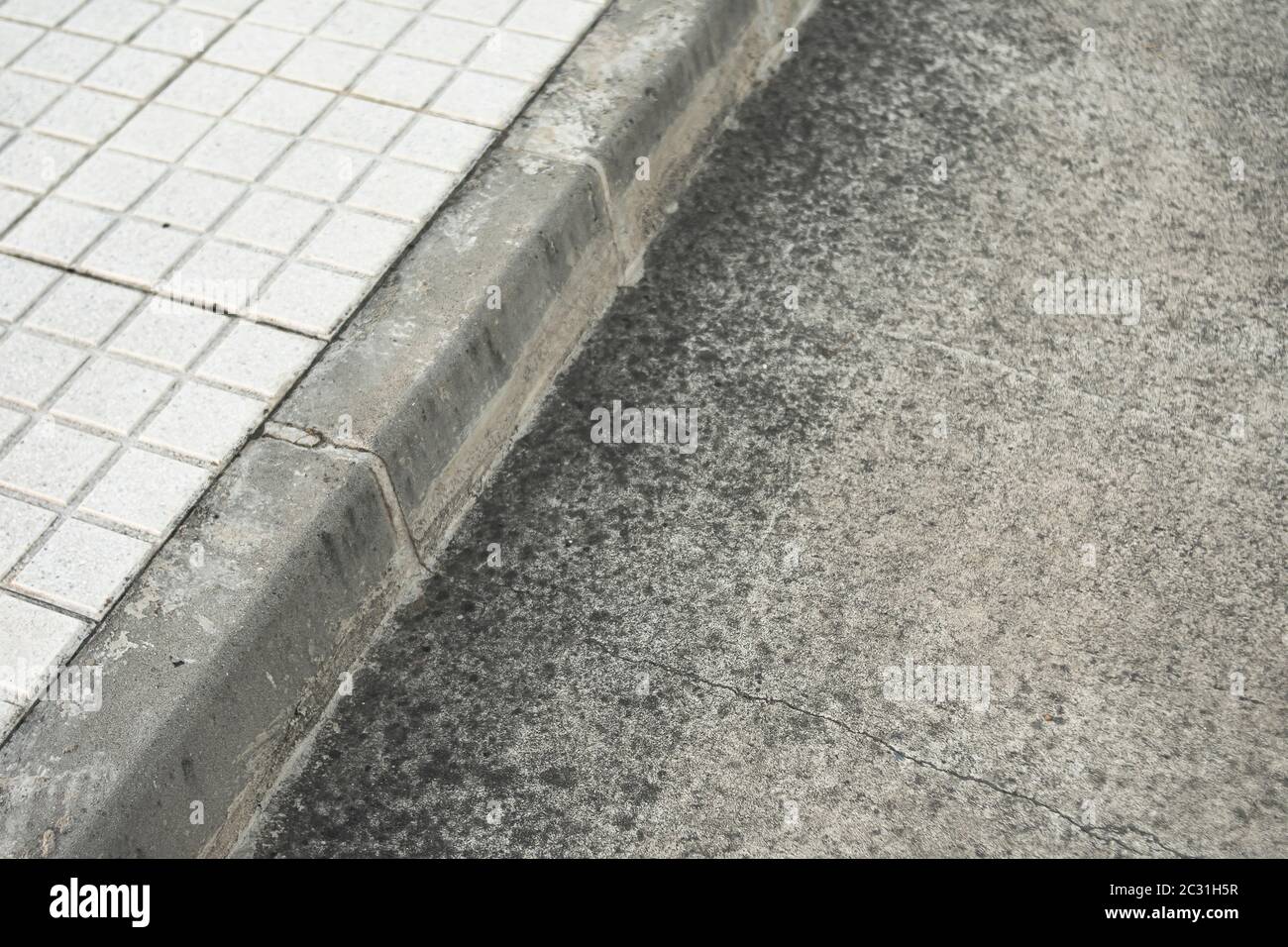 Sidewalk Curb Texture