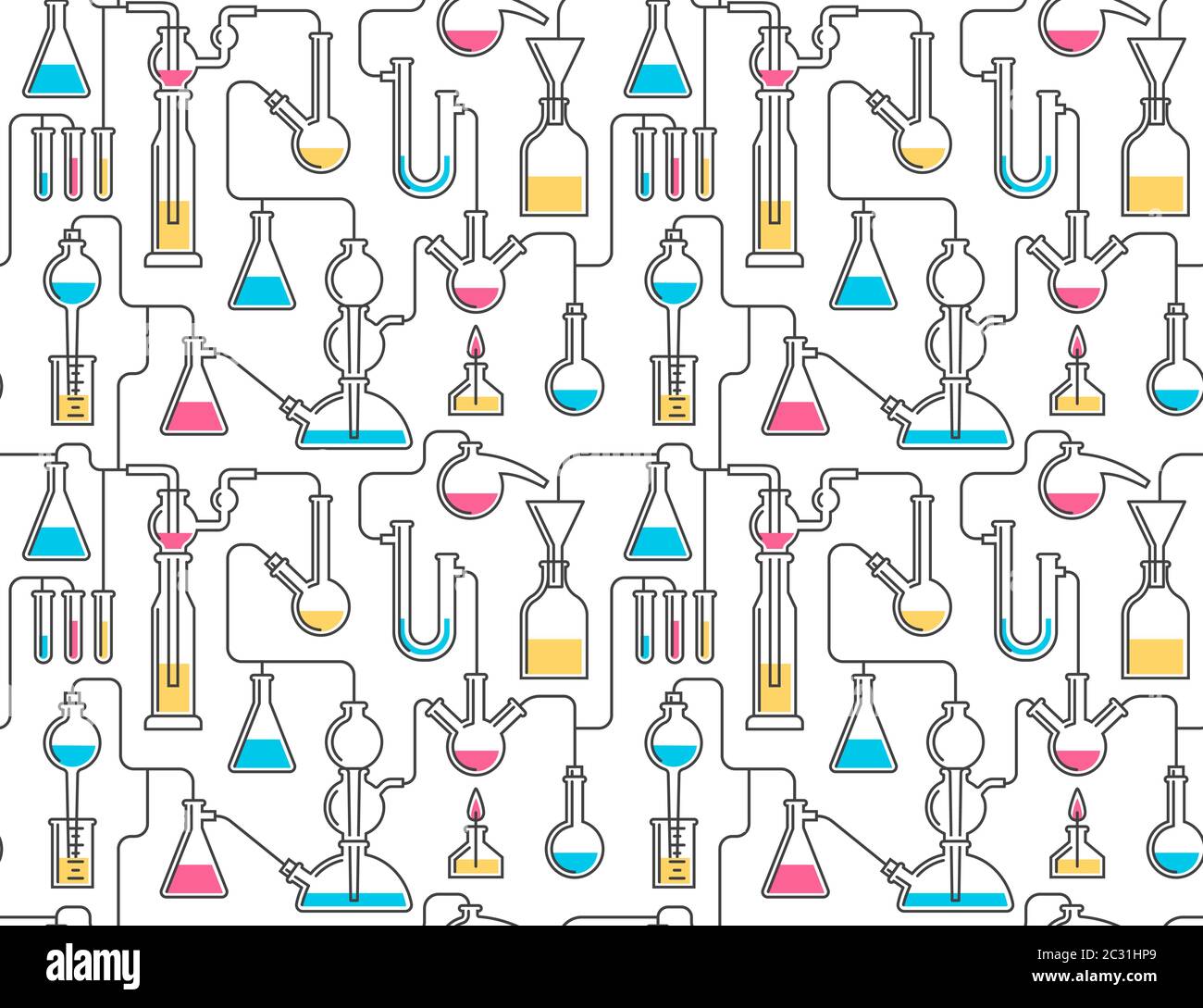 Pattern experiment Cut Out Stock Images & Pictures - Alamy