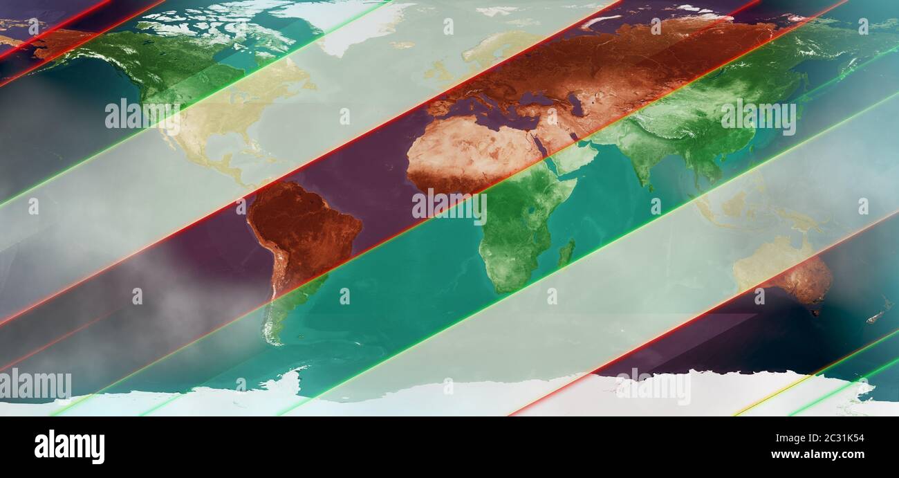 Climate zones map hi-res stock photography and images - Alamy
