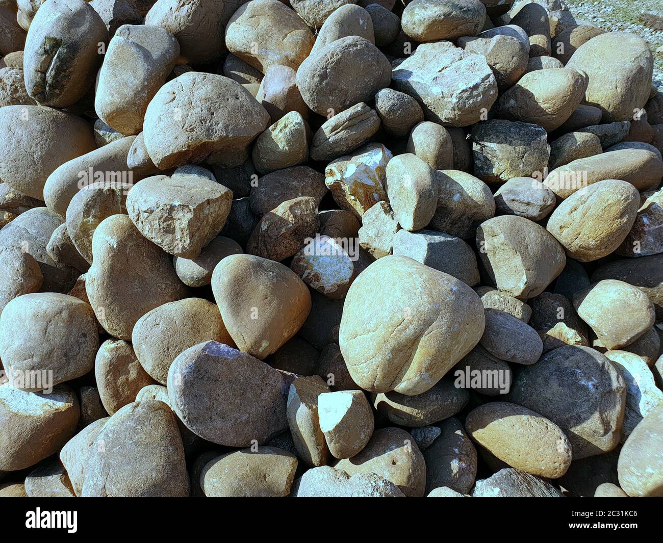 Stones on ground a view in asia called pather.Natural stone is used as ...