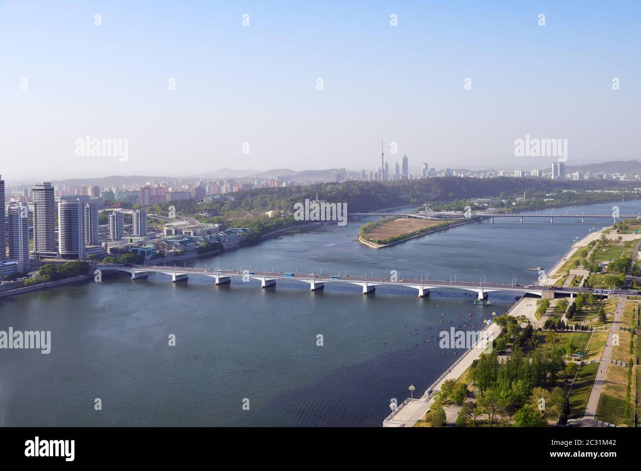 Pyongyang skyline 2019 hi-res stock photography and images - Alamy