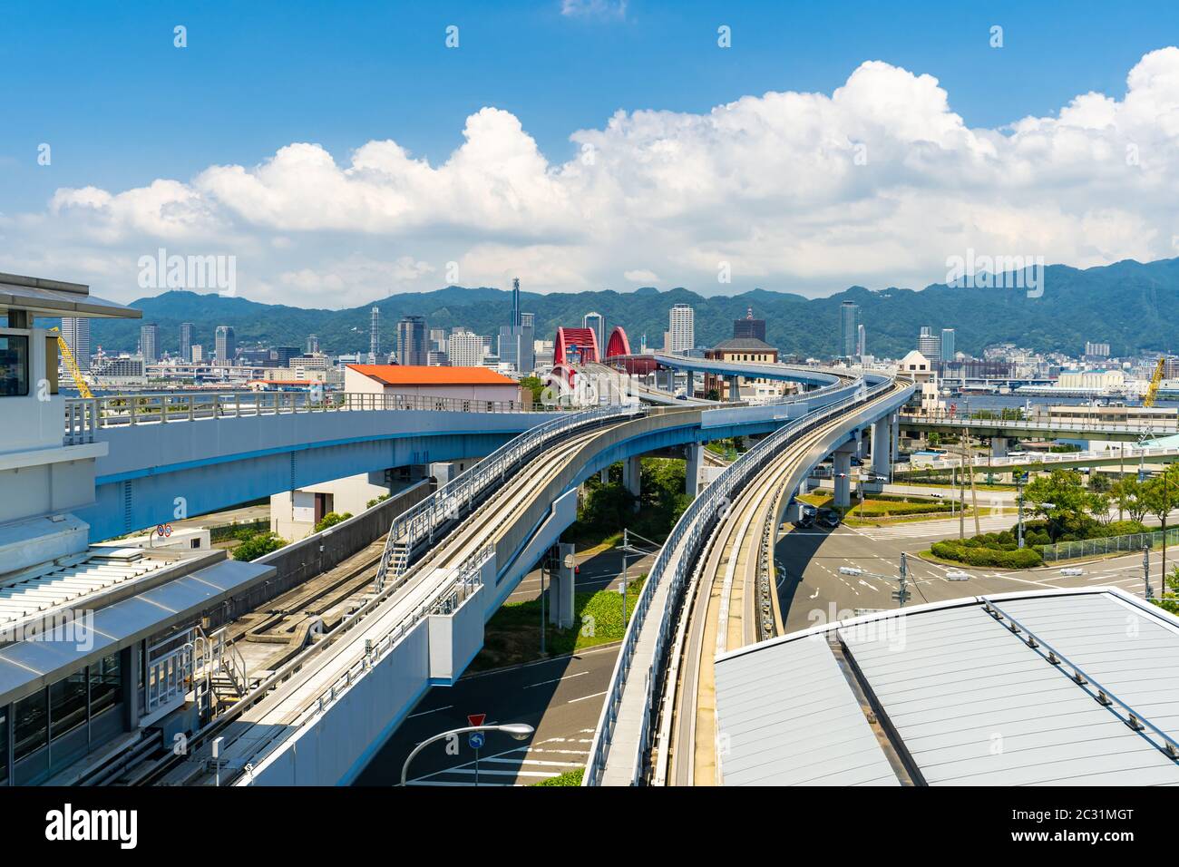 Bridge to Kobe Kansai Japan Stock Photo - Alamy