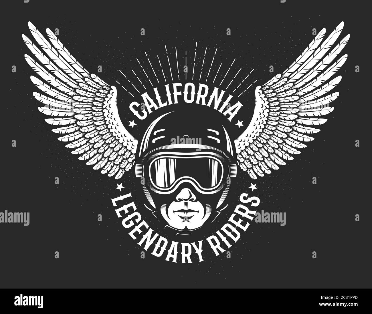 Motorcycle california Black and White Stock Photos & Images - Alamy
