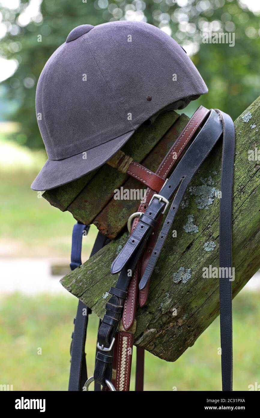 Equestrian helmet hi-res stock photography and images - Alamy