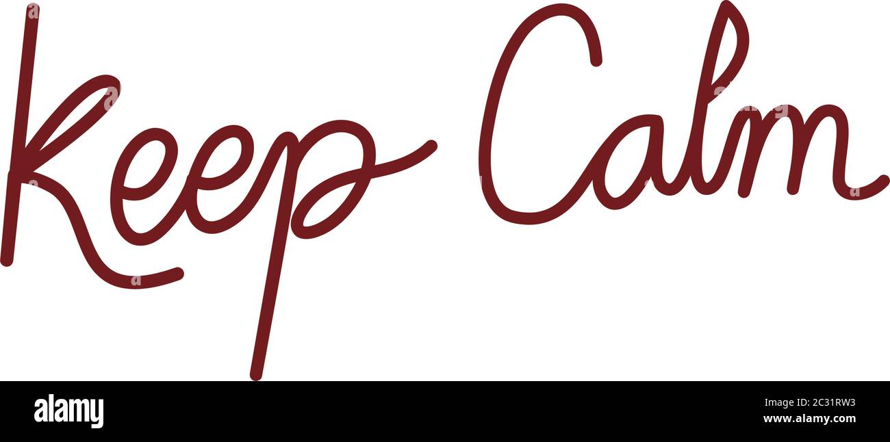 Keep calm text design of Happiness positivity and covid 19 virus theme ...