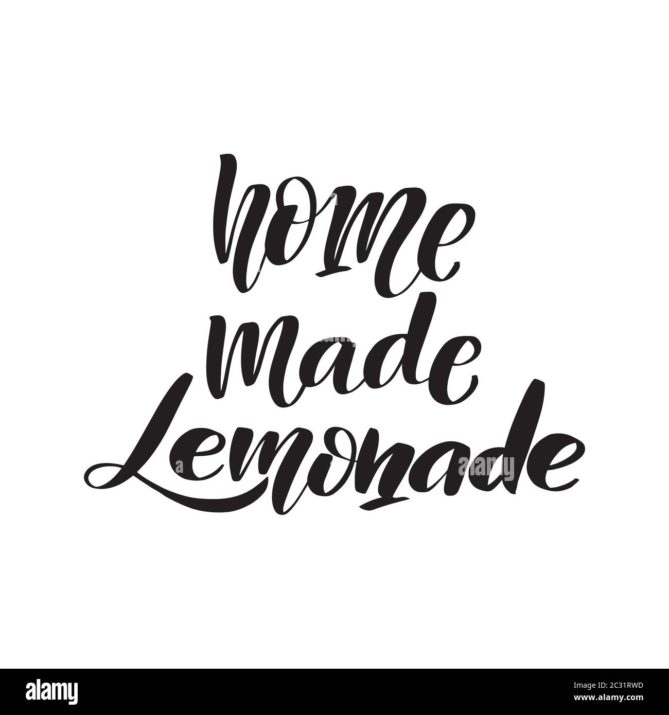 Vector calligraphy illustration isolated on white background Stock ...