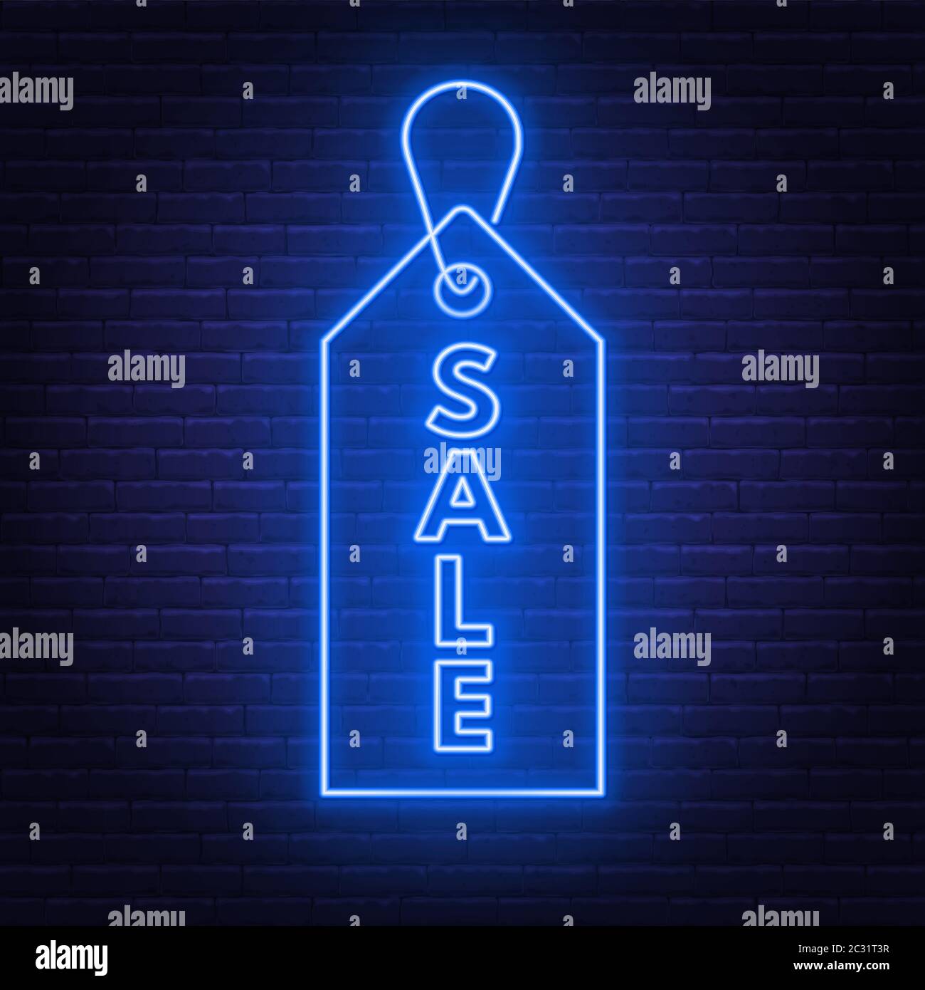 Sale neon sign. Advertising Board on dark background Stock Vector Image ...