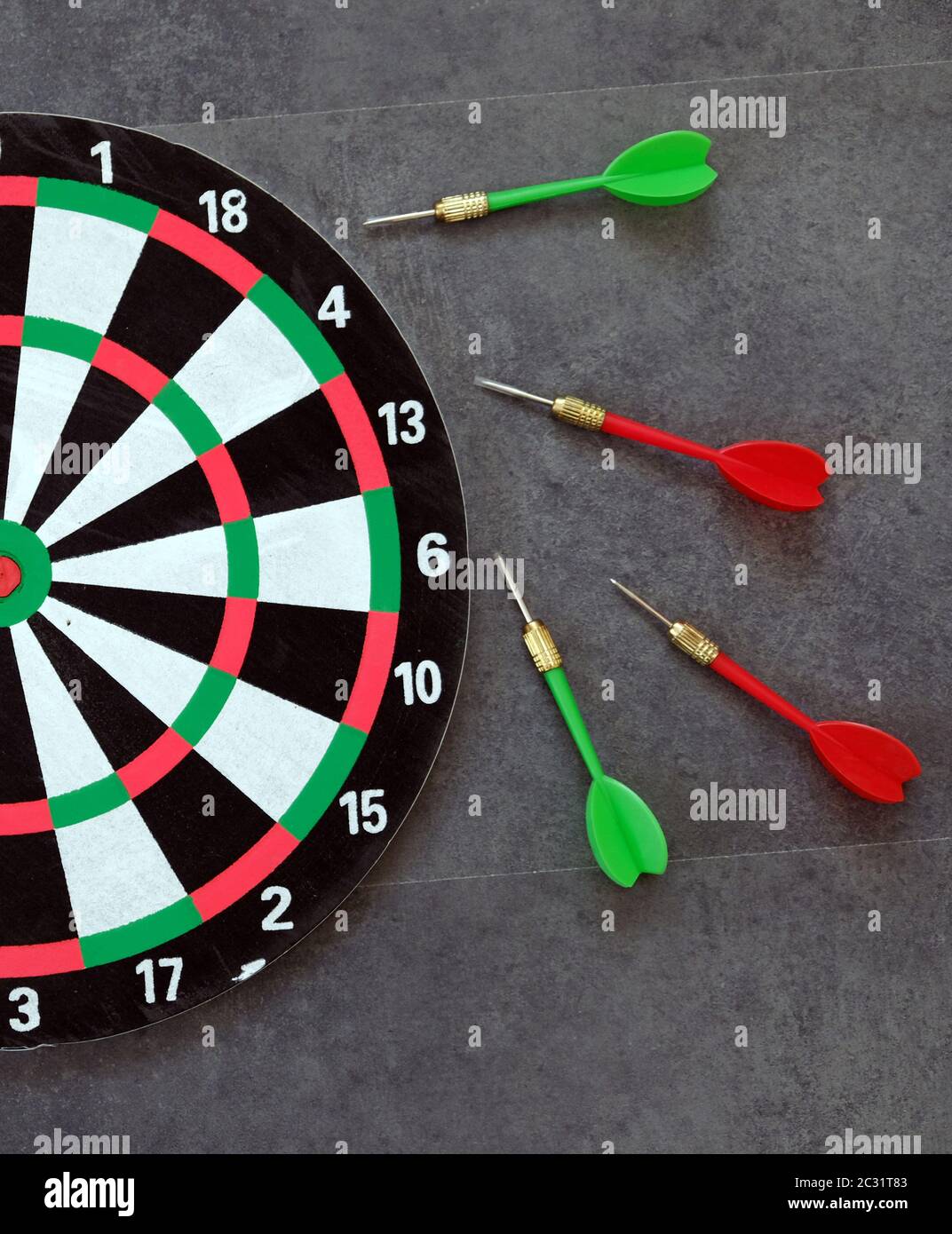 expressing success with dart arrows, success and dart board Stock Photo ...