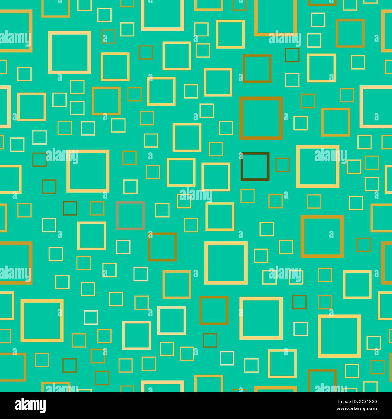 bright colored seamless pattern with chaotic squares Stock Photo - Alamy