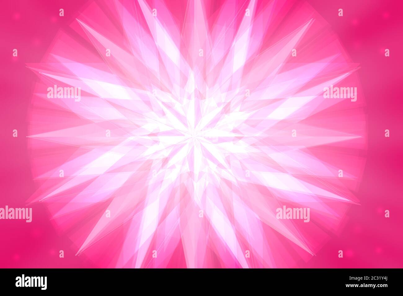 Abstract light pink star with a magenta basic background texture useful ...