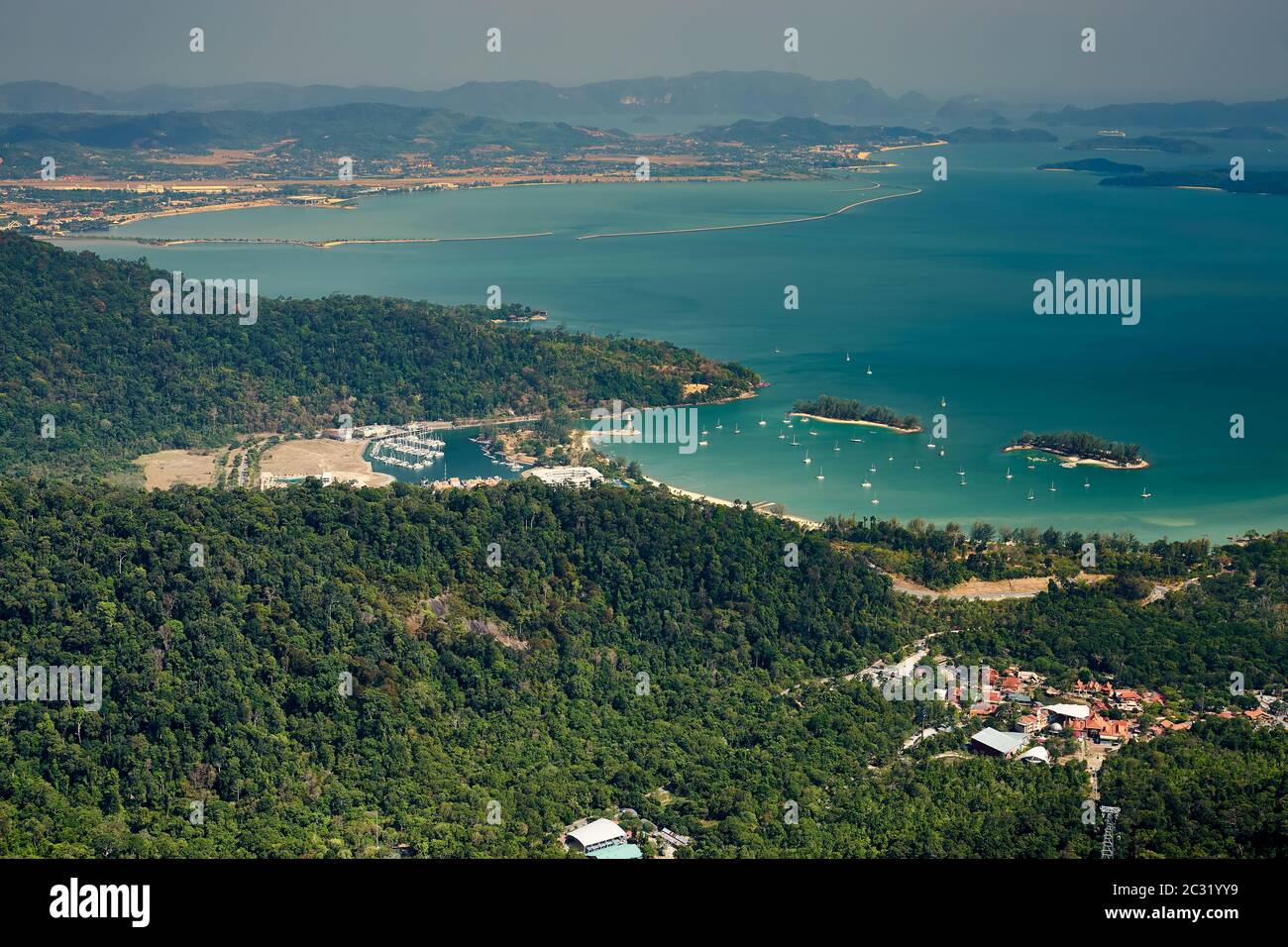 Breathtaking landscape of Langkawi island, Malaysia Stock Photo - Alamy