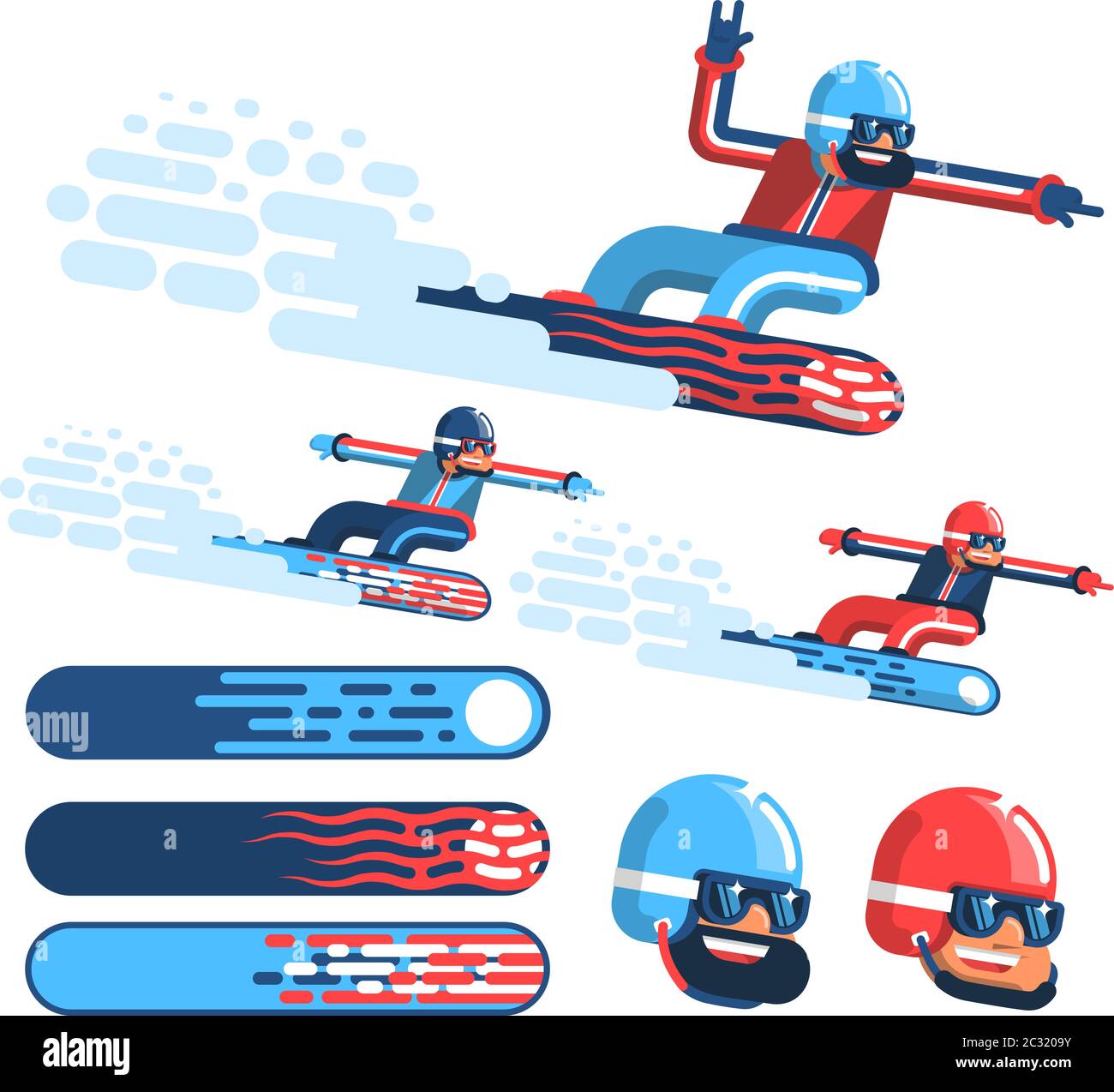 Cartoon rushing man hi-res stock photography and images - Alamy