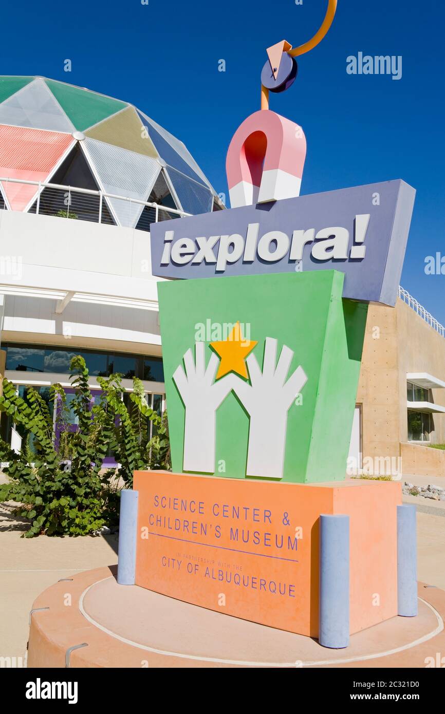 Explora Science & Children's Museum,Albuquerque,New Mexico,USA Stock ...