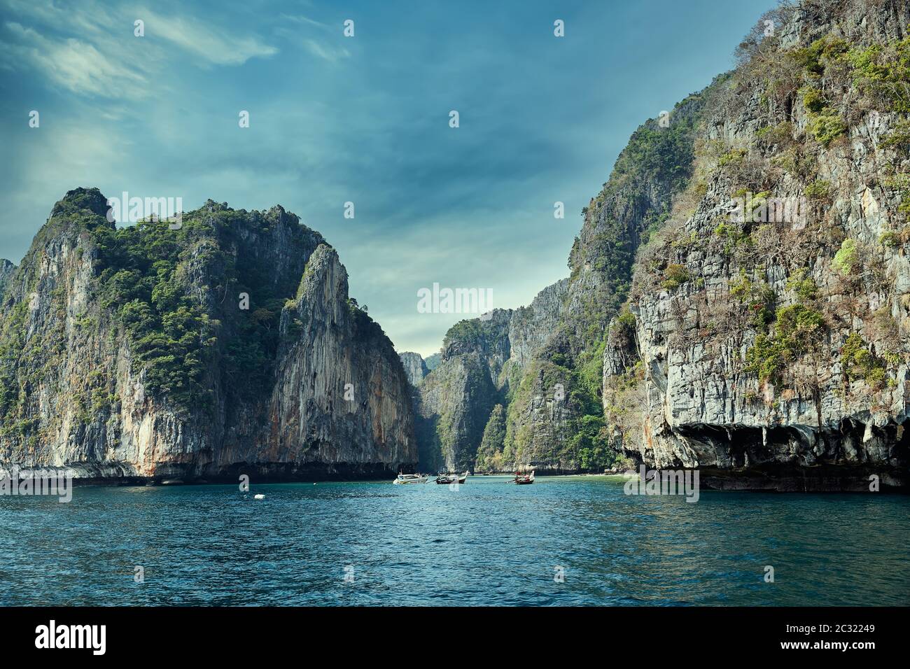 Landscape of tropical island in Krabi, Thailand Stock Photo - Alamy