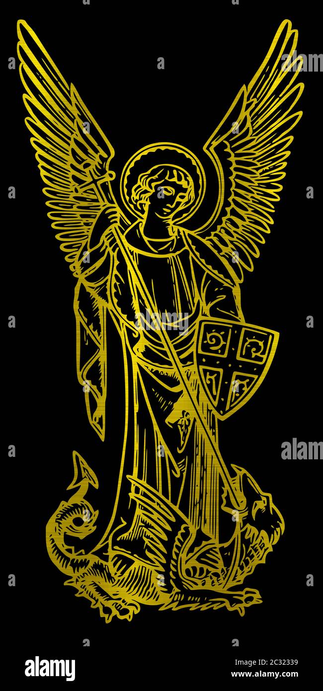 Archangel gabriel wing hi-res stock photography and images - Alamy