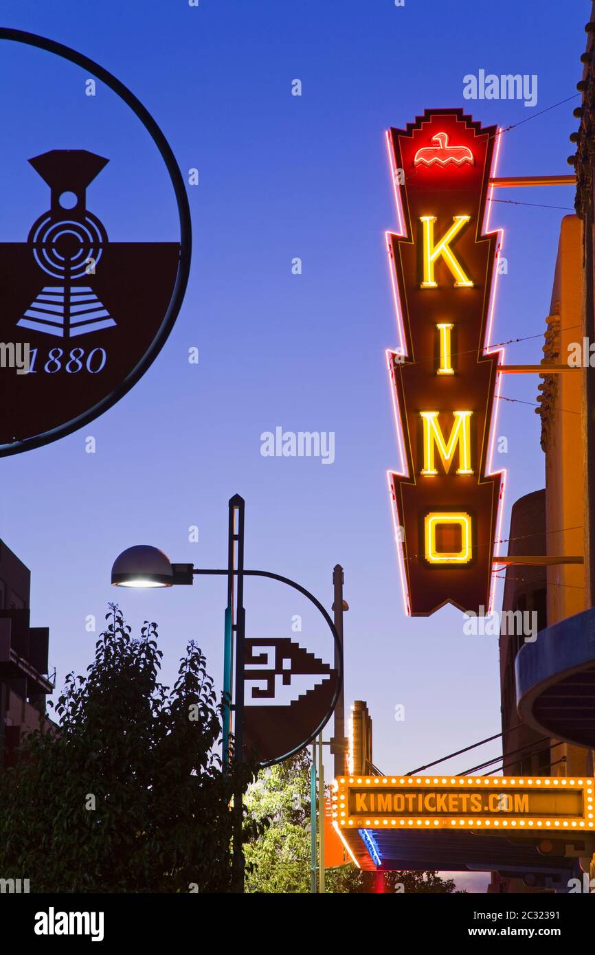 Kimo theatre albuquerque hi-res stock photography and images - Alamy
